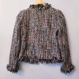 malin | Jackets & Coats | Multicolor Tweed Jacket S | Poshmark